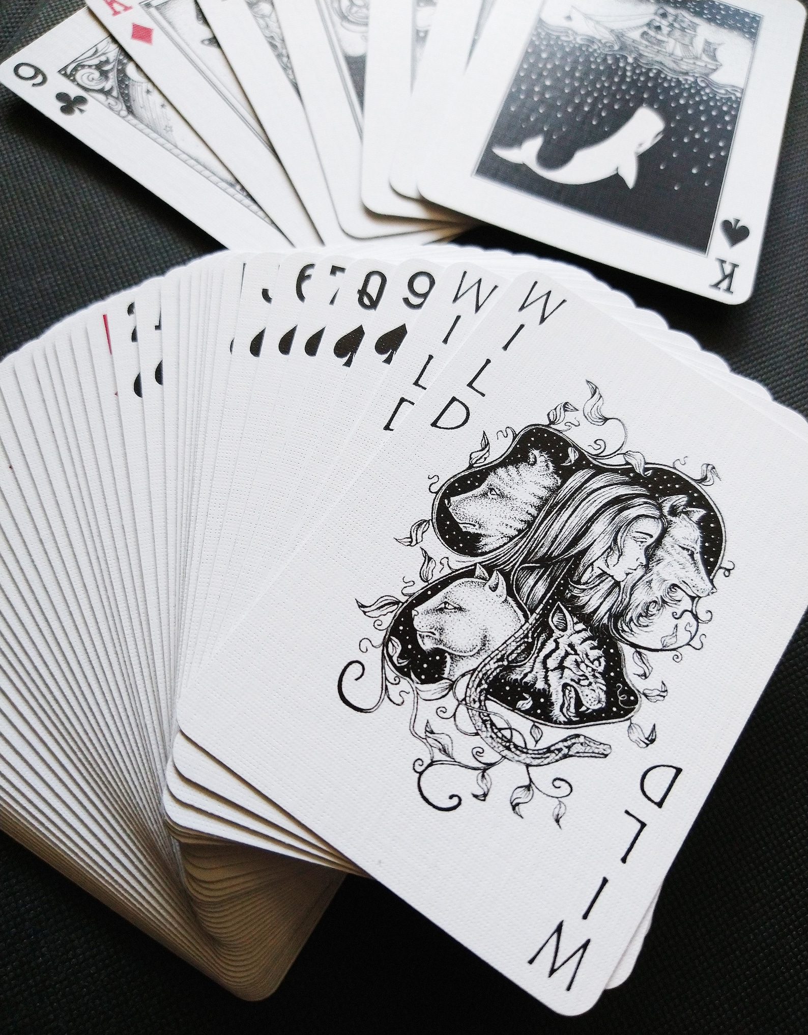 Fairy Tale Playing Card Deck Playing Cards Art Playing | Etsy