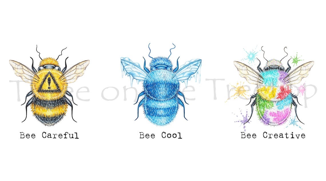 Bee Pun Print, 8x10" Art Print, Bee Art, Bumble Bee, Honey Bee ...