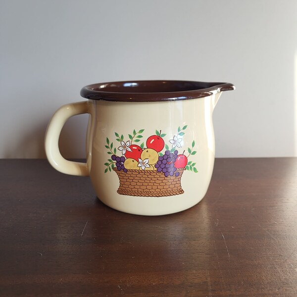 Enamel Pitcher - Etsy
