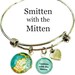Smitten With the Mitten Charm Bracelet | Etsy