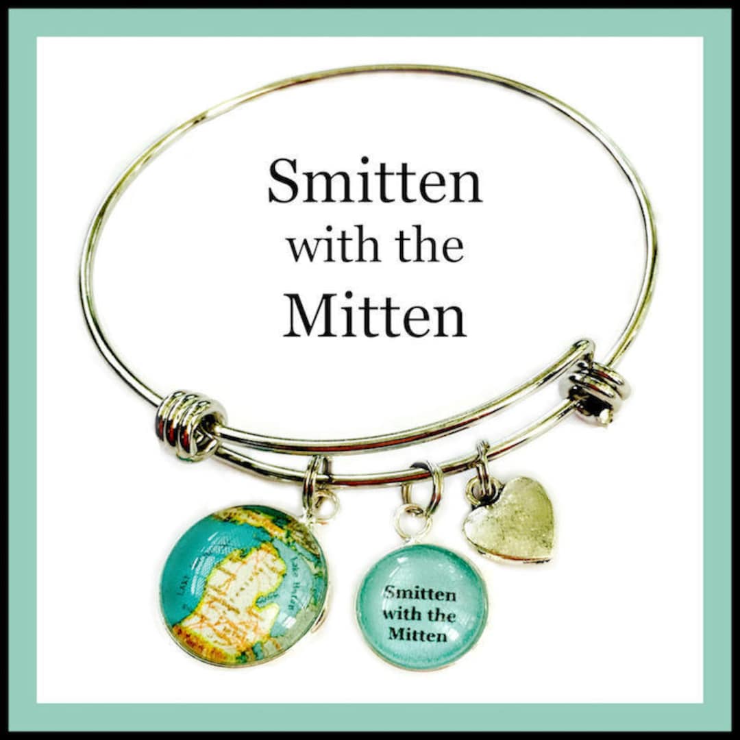 Smitten With the Mitten Charm Bracelet - Etsy