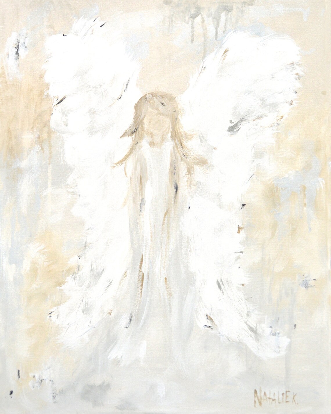 Angel Print From Original Acrylic Painting - Etsy