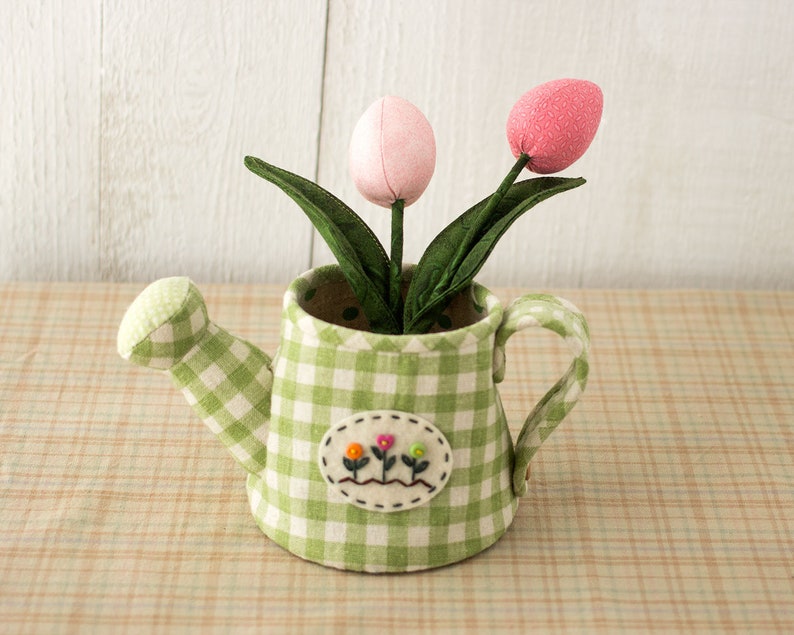 Fabric Watering Can - PDF Sewing Pattern & Tutorial |how to Sew a ...