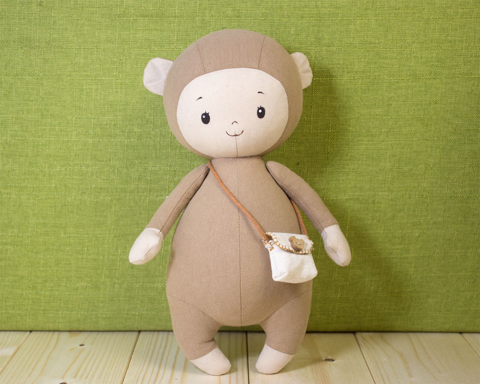 Rag Baby Dolls in Animal Costumes - PDF Sewing Pattern & Tutorial ...