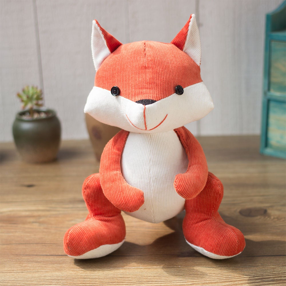PDF Sewing Pattern & Tutorial Stuffed Fox Stuffed Animal | Etsy