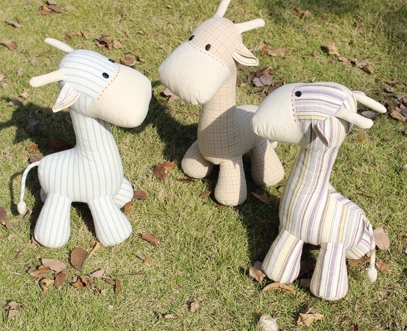Giraffe PDF Sewing Pattern & Tutorial Softie Suffed - Etsy