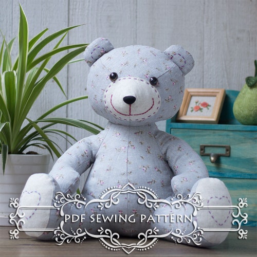 Stuffed Teddy Bear & Koala Sewing Pattern Softie Stuffed - Etsy