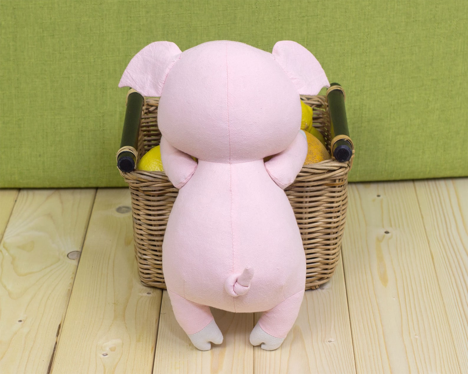 Stuffed Piggy PDF Sewing Pattern & Tutorial Stuffed Animal - Etsy