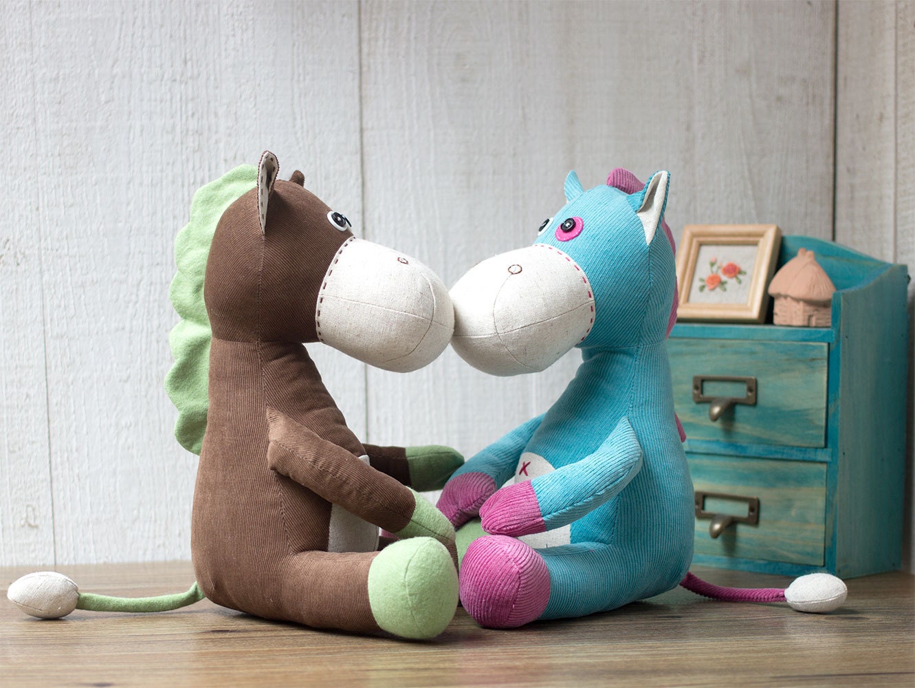 Stuffed Horse PDF Sewing Patterns & Tutorials stuffed - Etsy