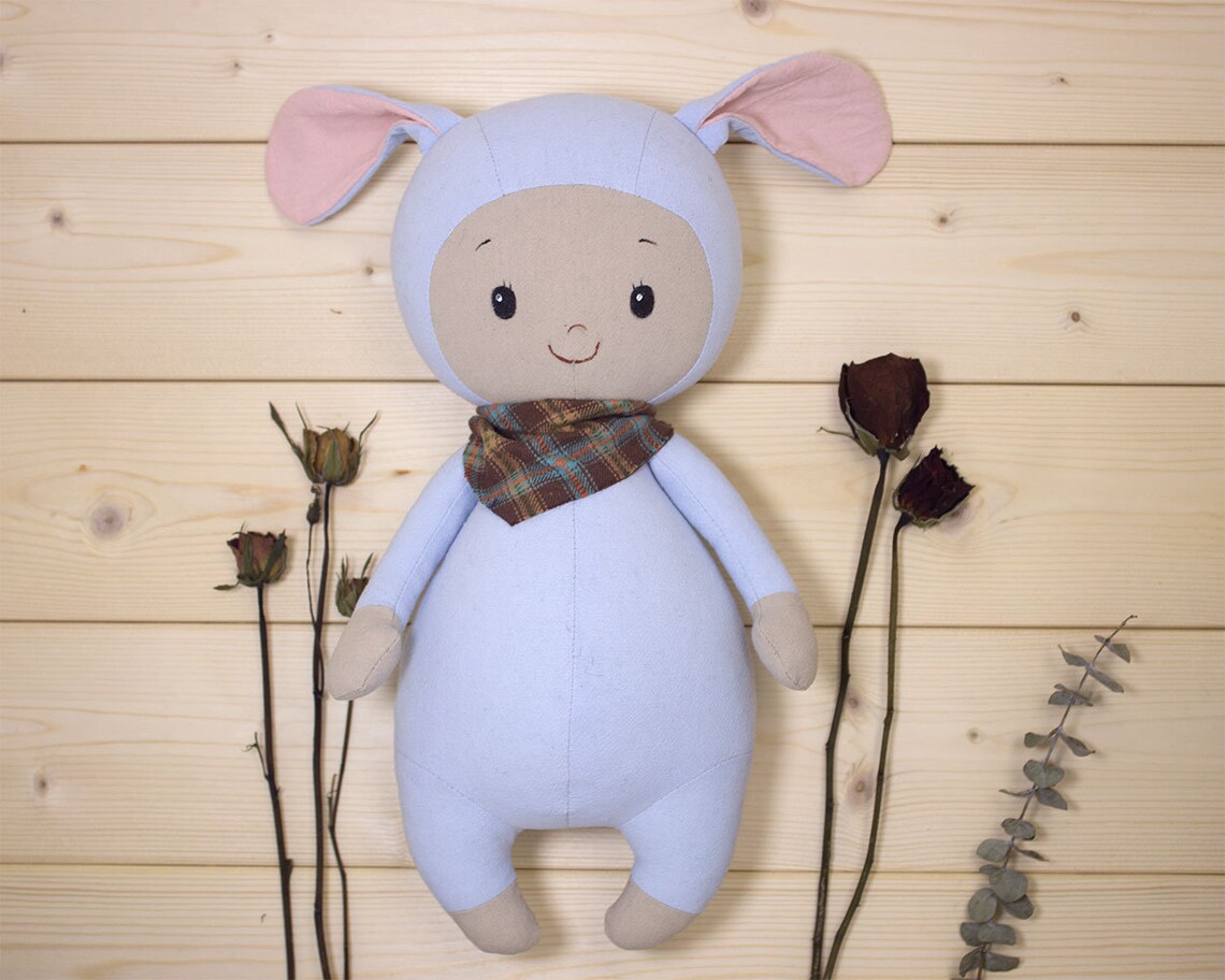 Rag Baby Dolls in Animal Costumes PDF Sewing Pattern & - Etsy Australia