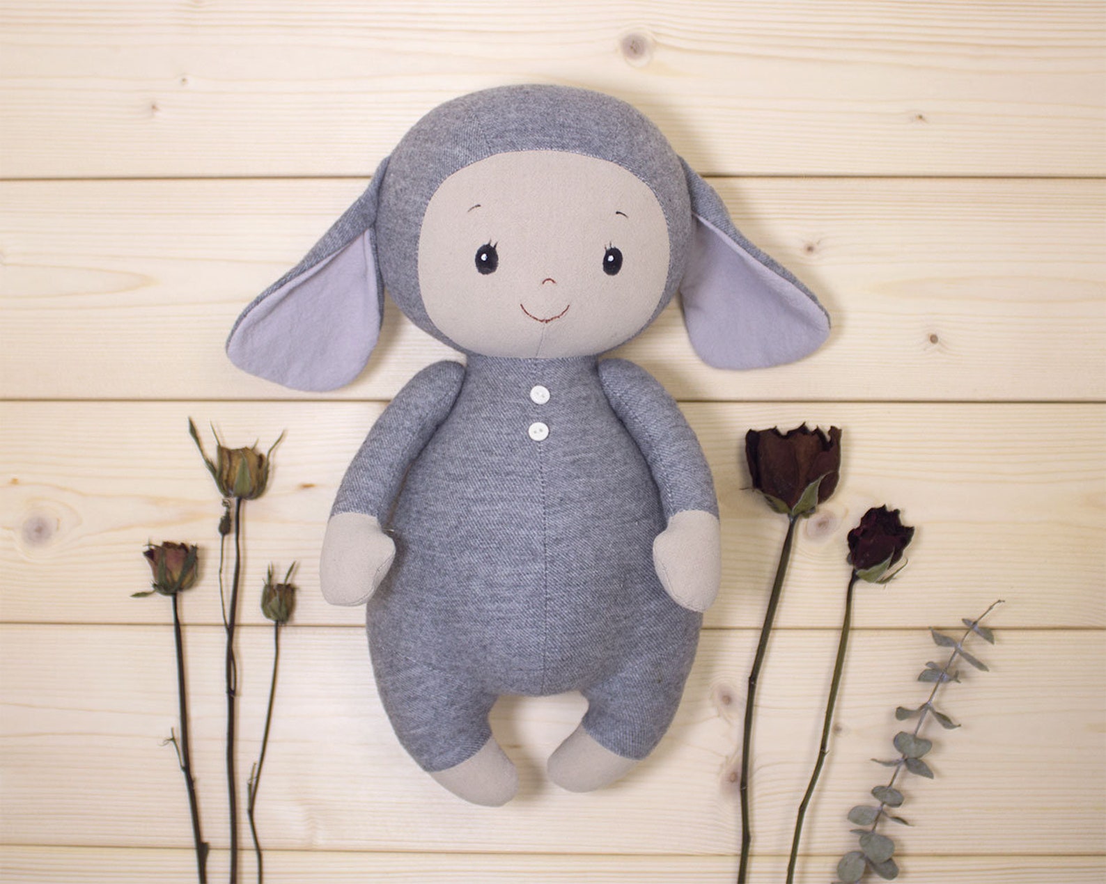 Rag Baby Dolls in Animal Costumes - PDF Sewing Pattern & Tutorial ...