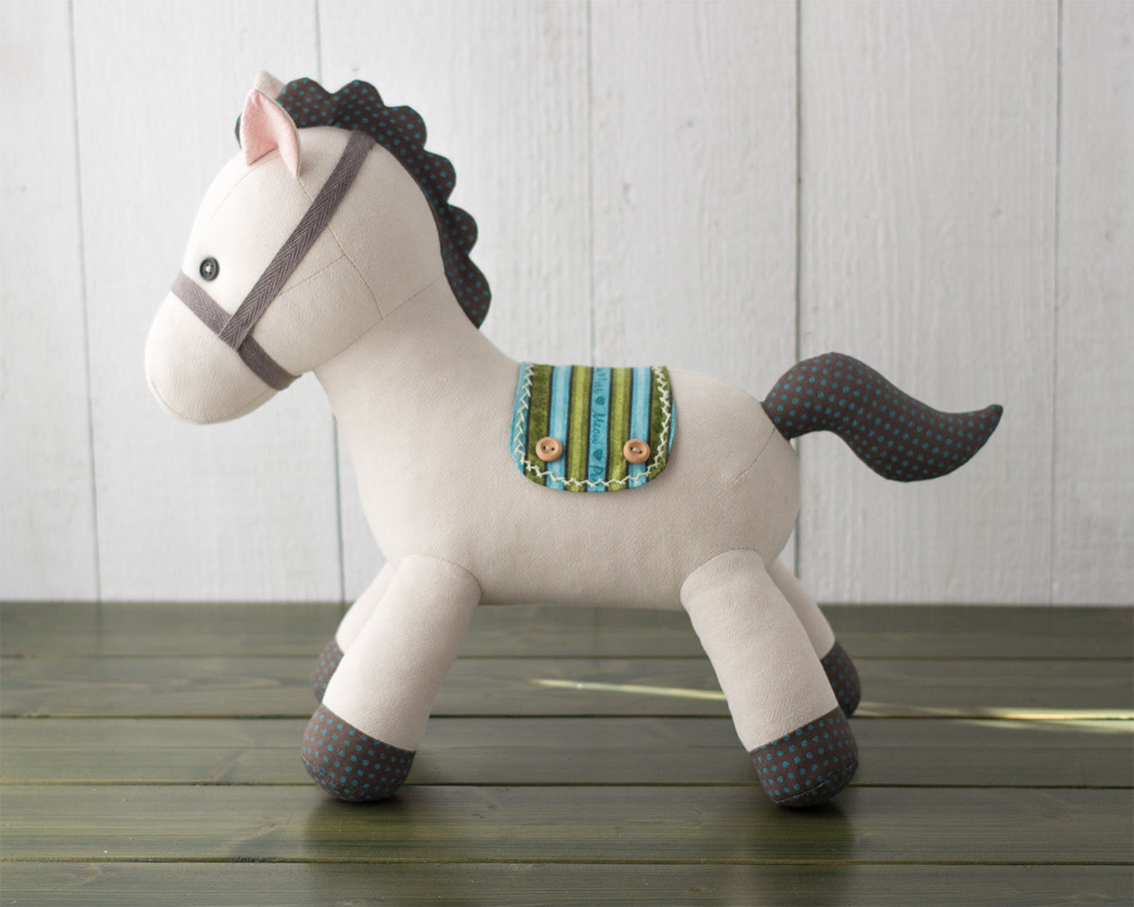 Stuffed Animal Pony PDF Sewing Pattern & Tutorial Stuffed - Etsy