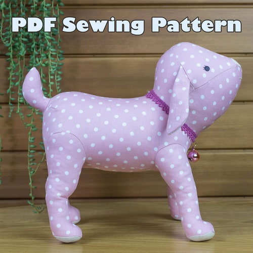 Stuffed Little Goat PDF Sewing Pattern & Tutorial Young - Etsy