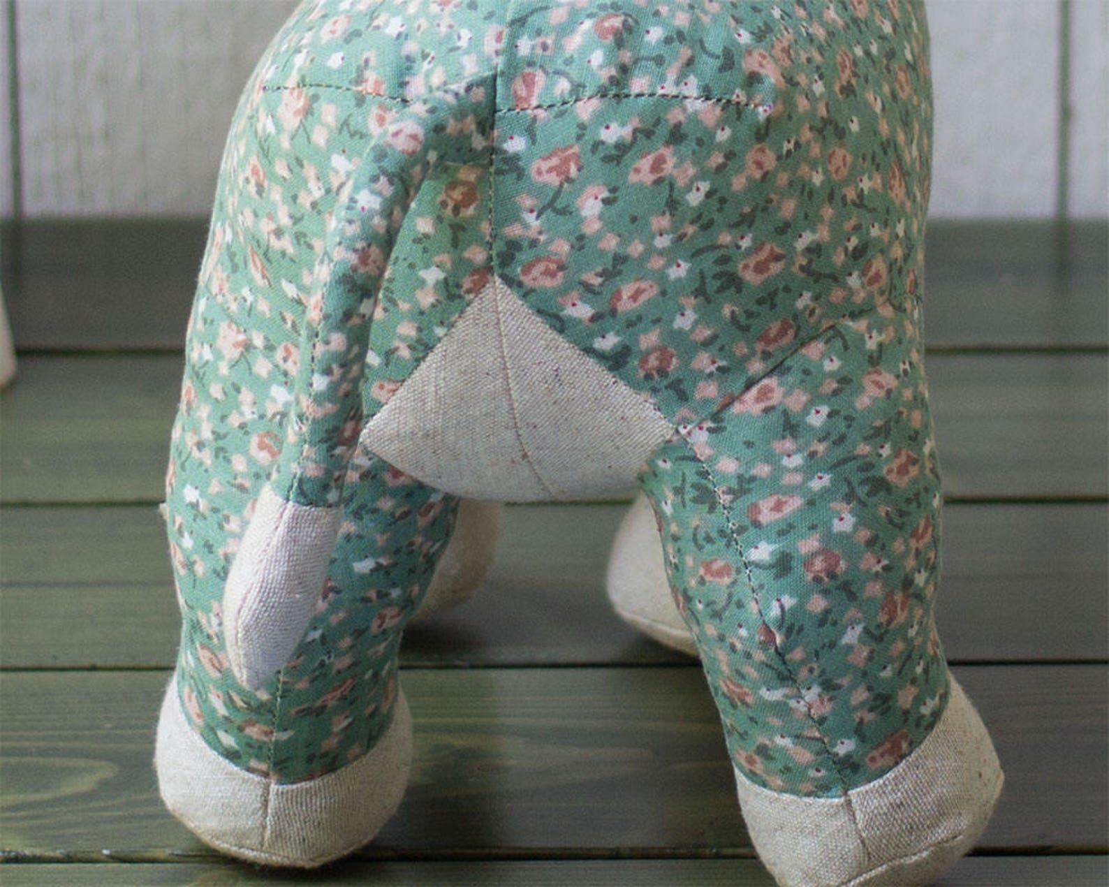 Tilting Head Calf PDF Sewing Pattern & Tutorial Stuffed - Etsy
