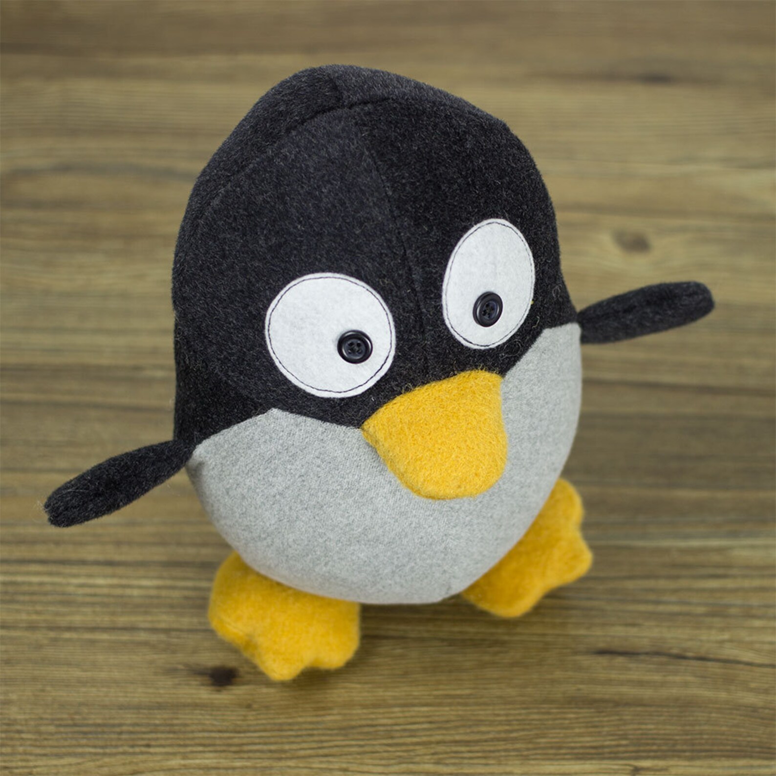 Penquin Stuffed Animal Sewing Pattern & Tutorial Softie - Etsy
