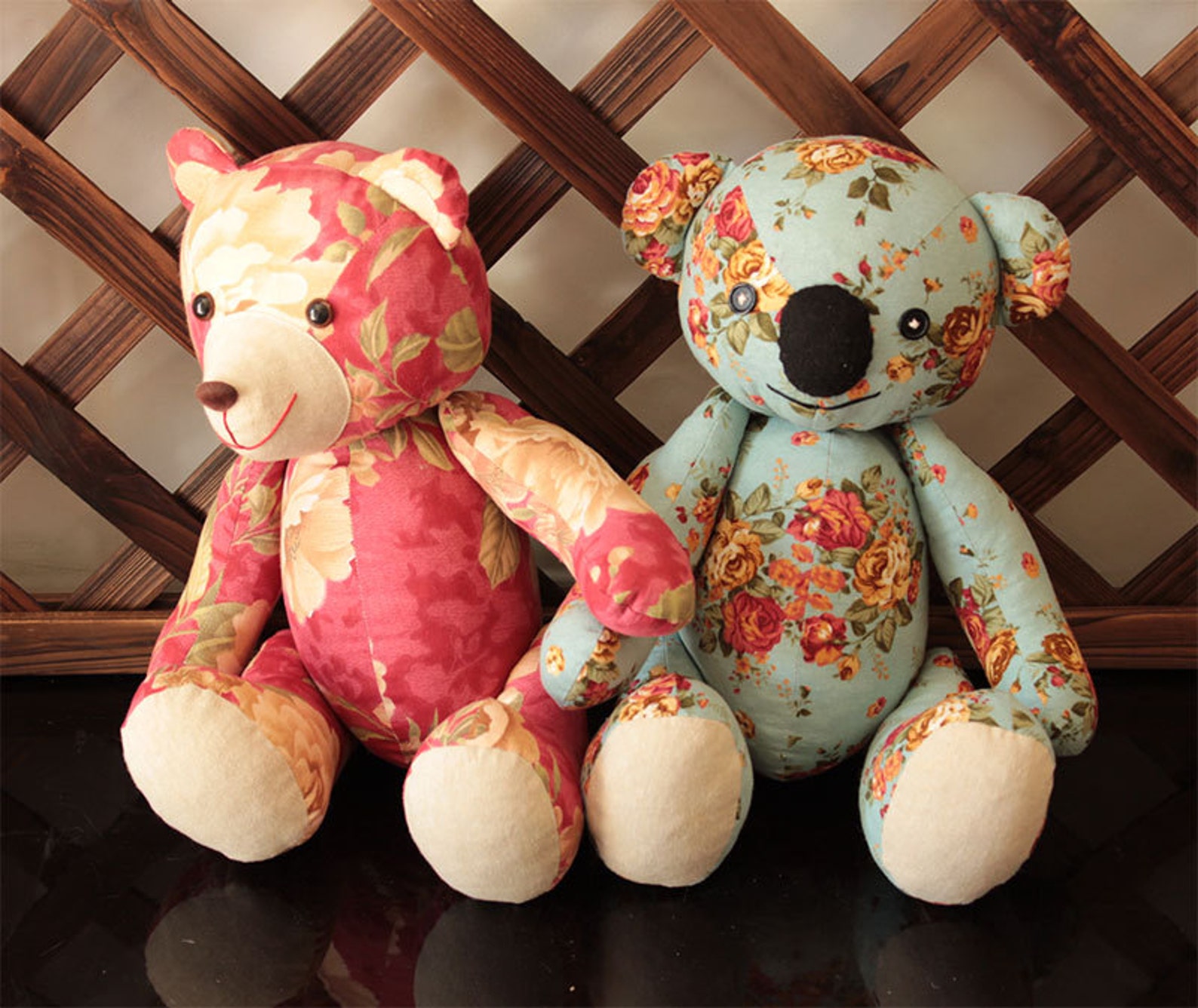Stuffed Teddy Bear & Koala Sewing Pattern Softie Stuffed Animal Toy - Etsy