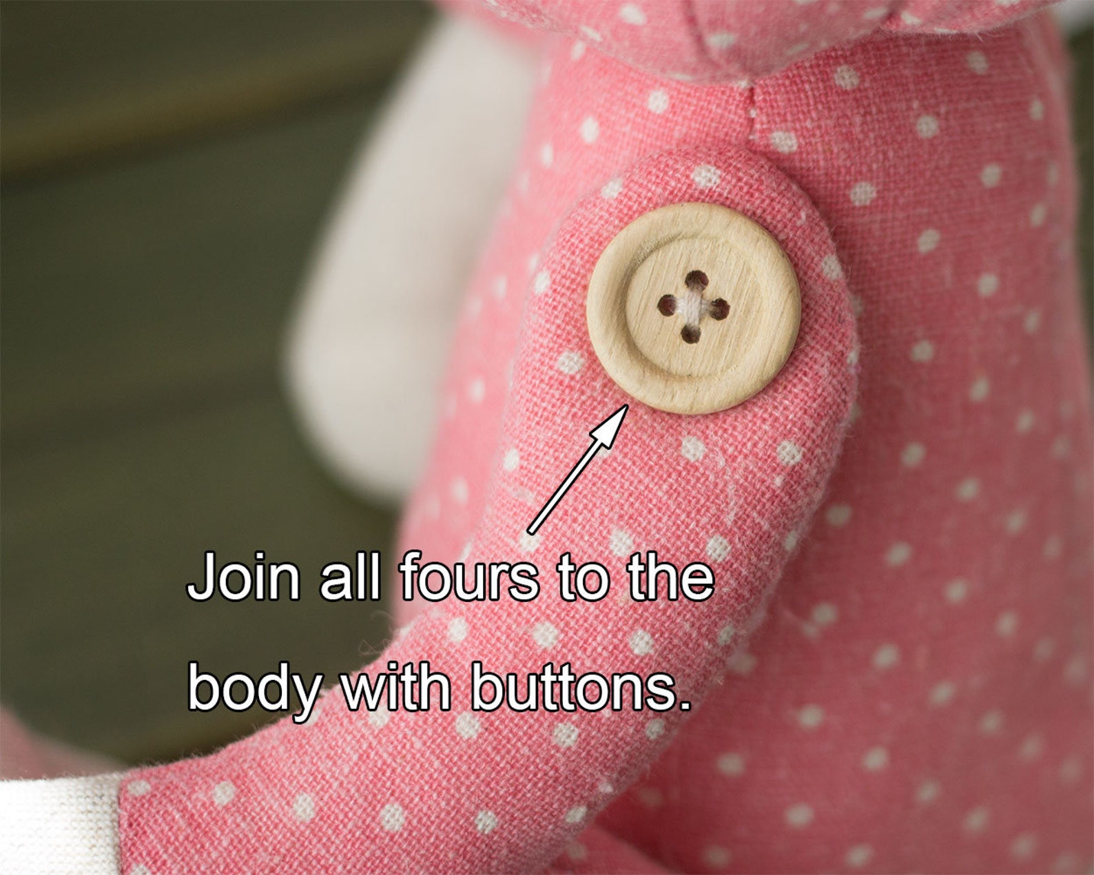 Jointed Stuffed Mouse PDF Sewing Pattern & Tutorial how to Sew a Toy ...