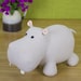 Stuffed Animal Hippo PDF Sewing Pattern & Tutorial Sewing - Etsy