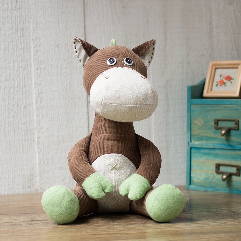 Stuffed Horse PDF Sewing Patterns & Tutorials stuffed - Etsy