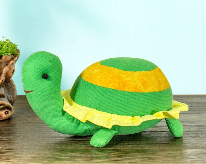 Stuffed Turtle PDF Sewing Pattern & Tutorial Stuffed - Etsy