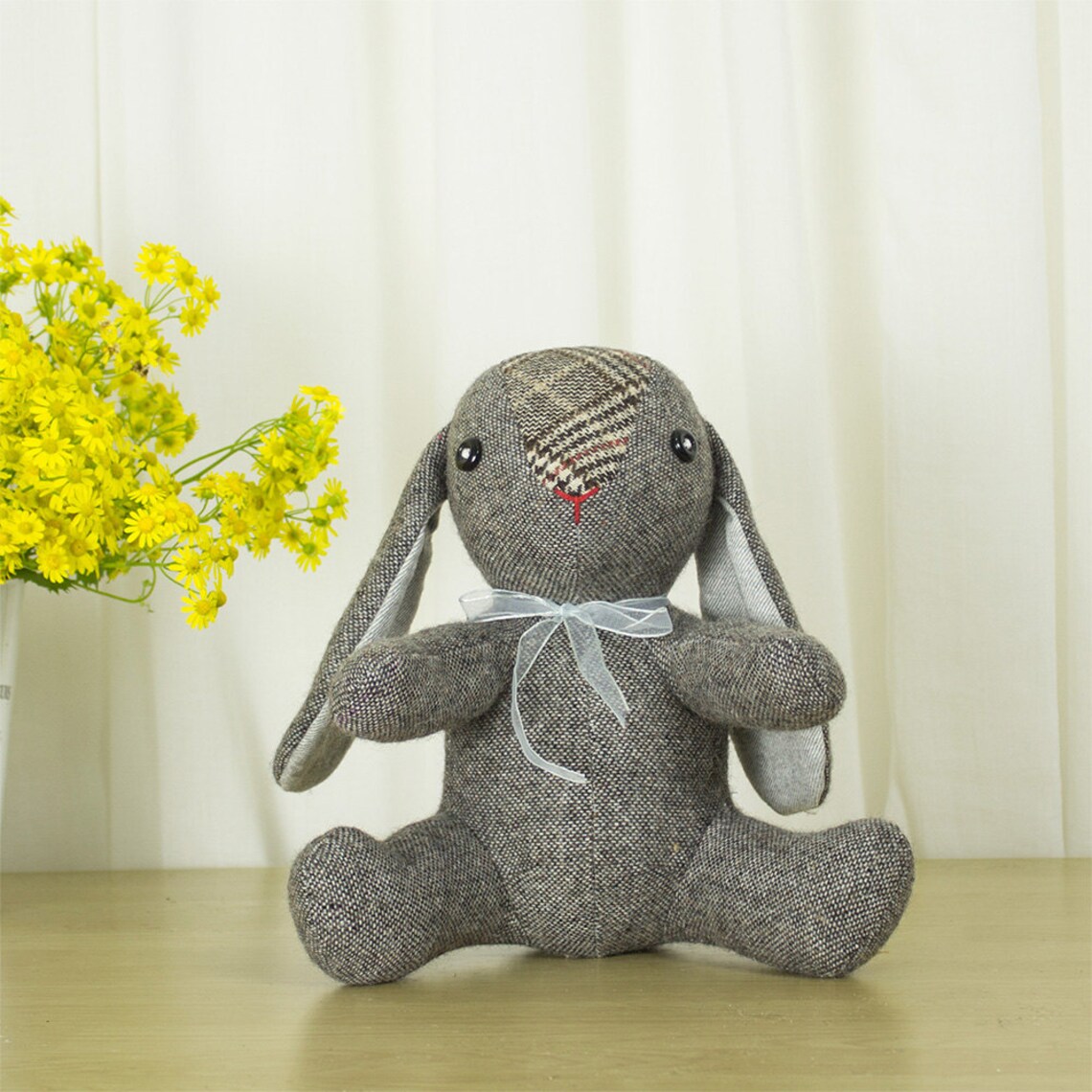 Stuffed Animal Flap-eared Bunny Rabbit Toy PDF Sewing - Etsy