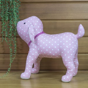 Stuffed Little Goat – PDF Sewing Pattern & Tutorial | Young Goat | Kid ...