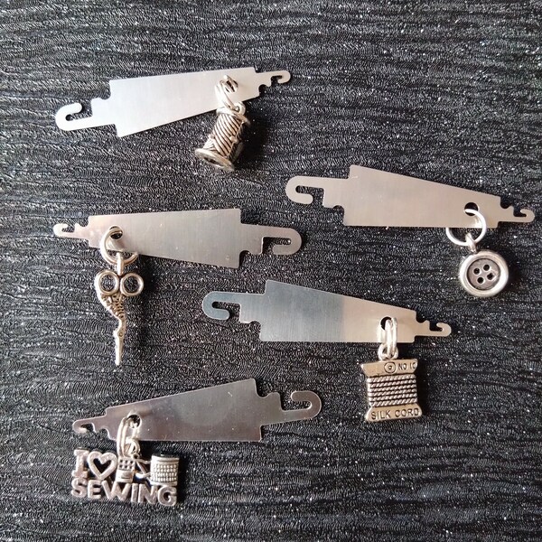 Metal Needle Threader - Etsy