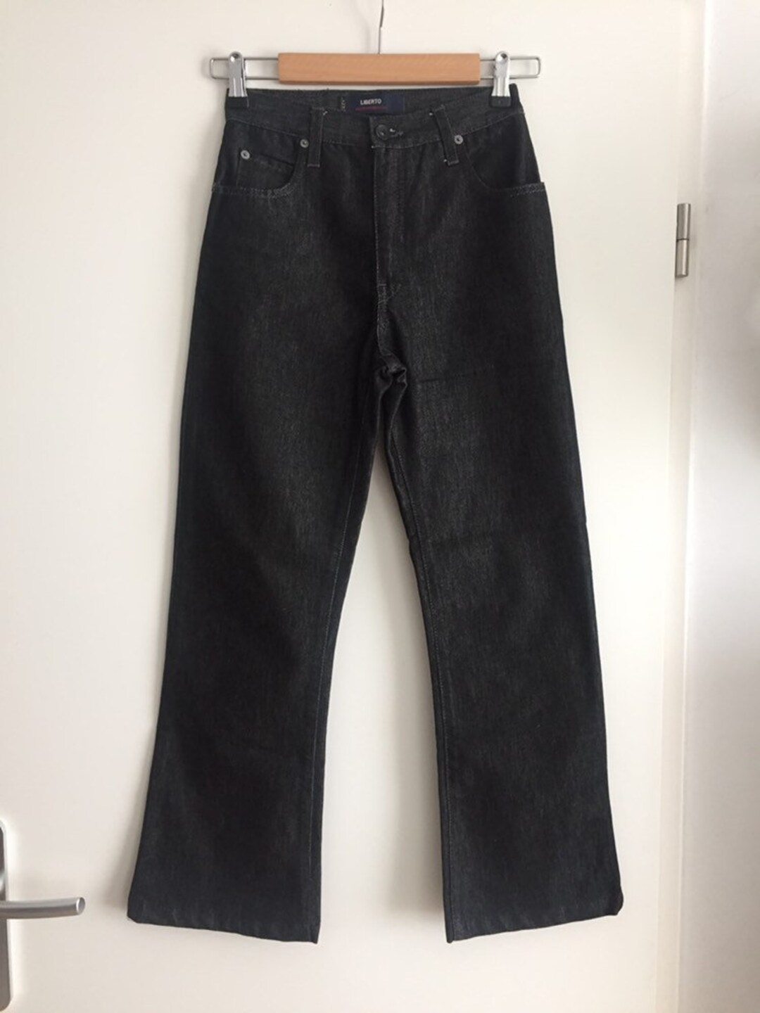 LIBERTO Zazy High Waisted Black Jeans Size 26 - Etsy