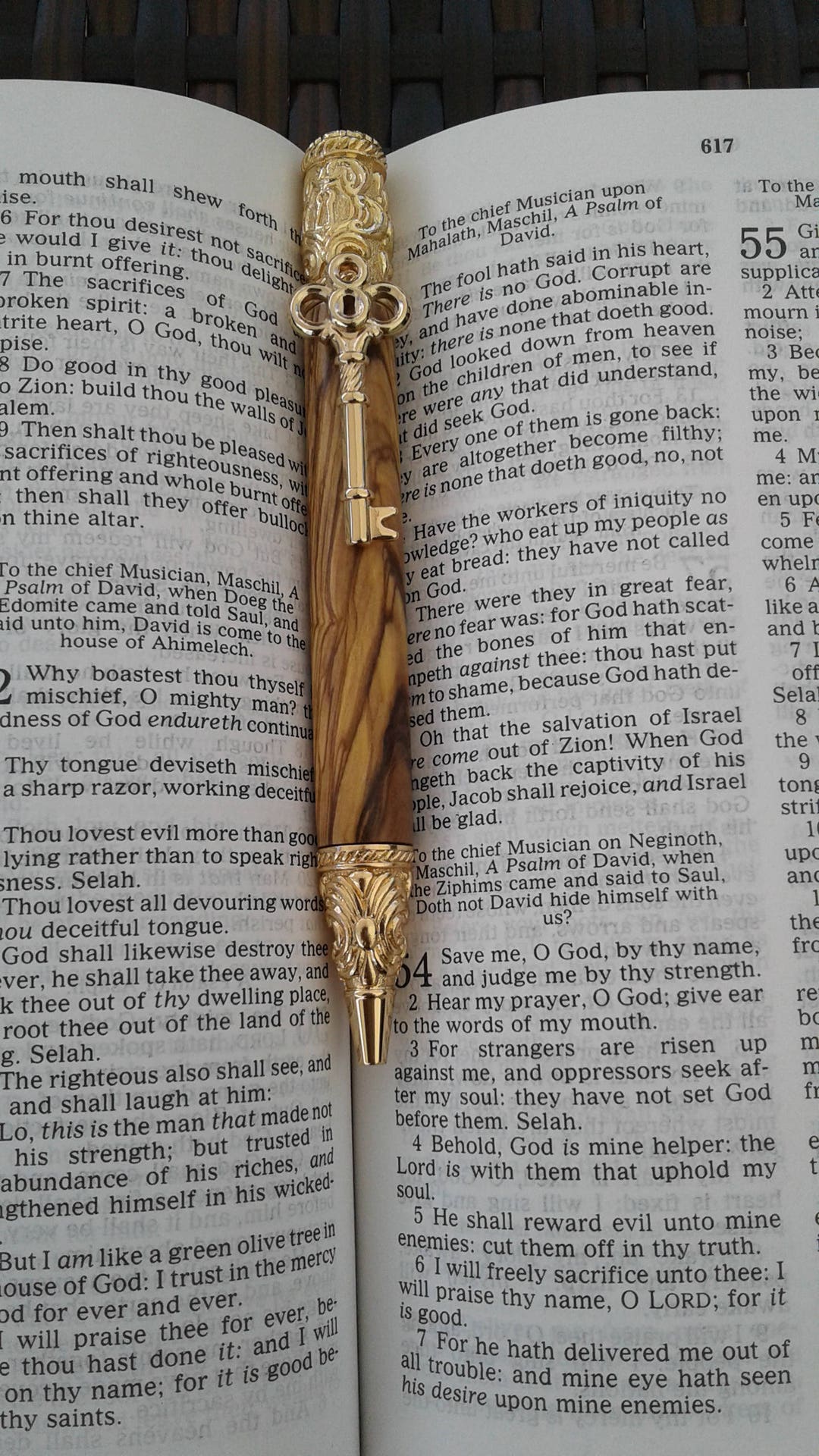 Golden Key Pen - Etsy