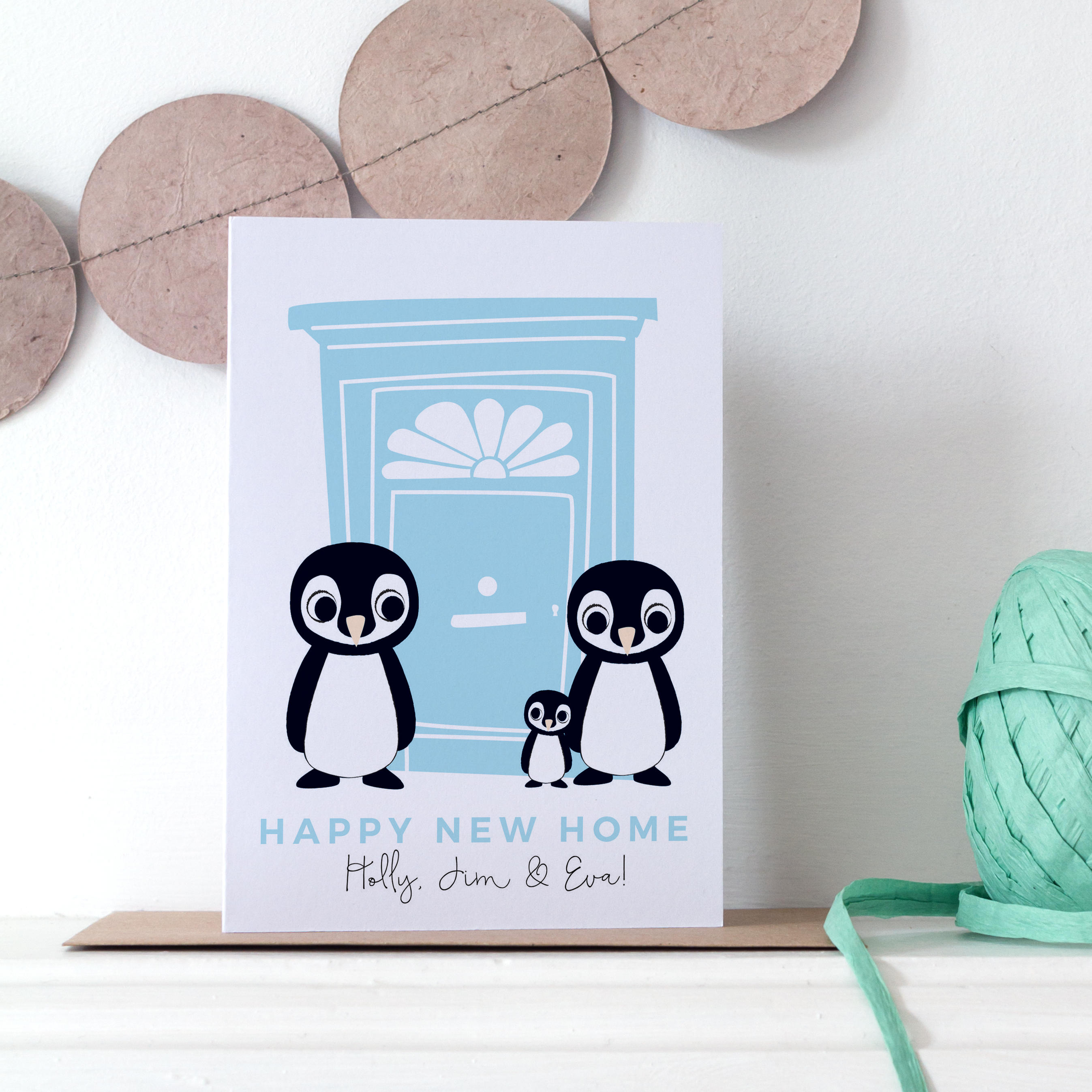 New Home Card Personalised Card for Family, Couple or Single - Etsy