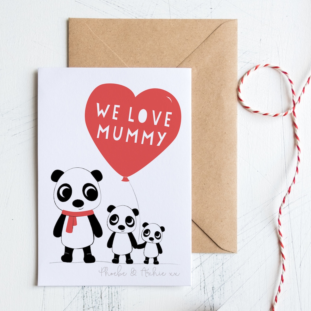 Mummy Mother's Day Card - Personalised Card for Mummy or Mama - Etsy