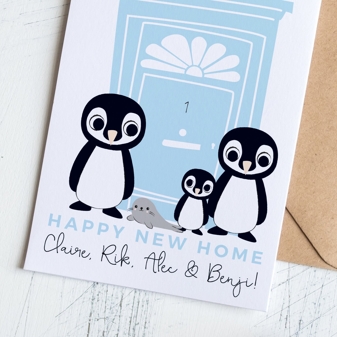 New Home Card Personalised Card for Family, Couple or Single - Etsy