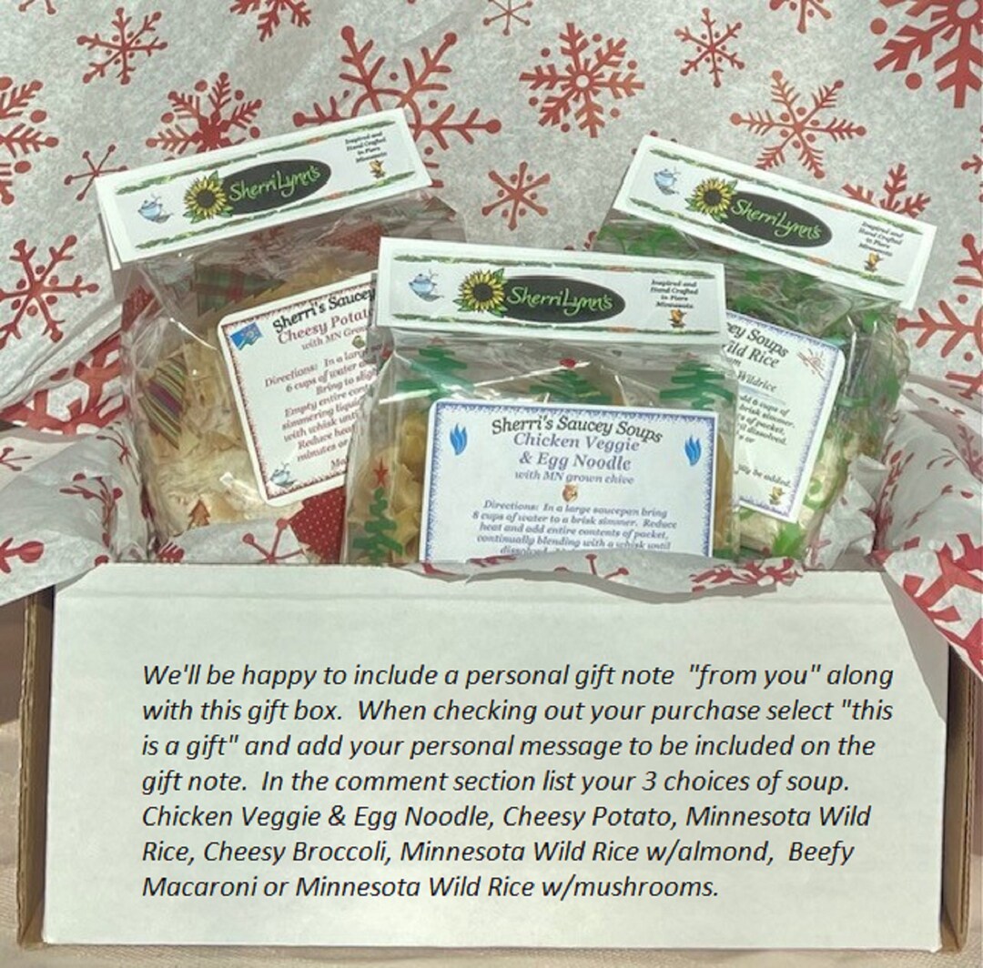 Best Selling Soup Gift - Popular Gift Box - Camping Food - Personalized ...