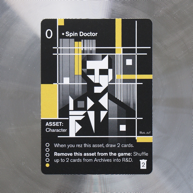 Spin Doctor Netrunner Alt Art Playset 3 Cards Alternative Custom ...