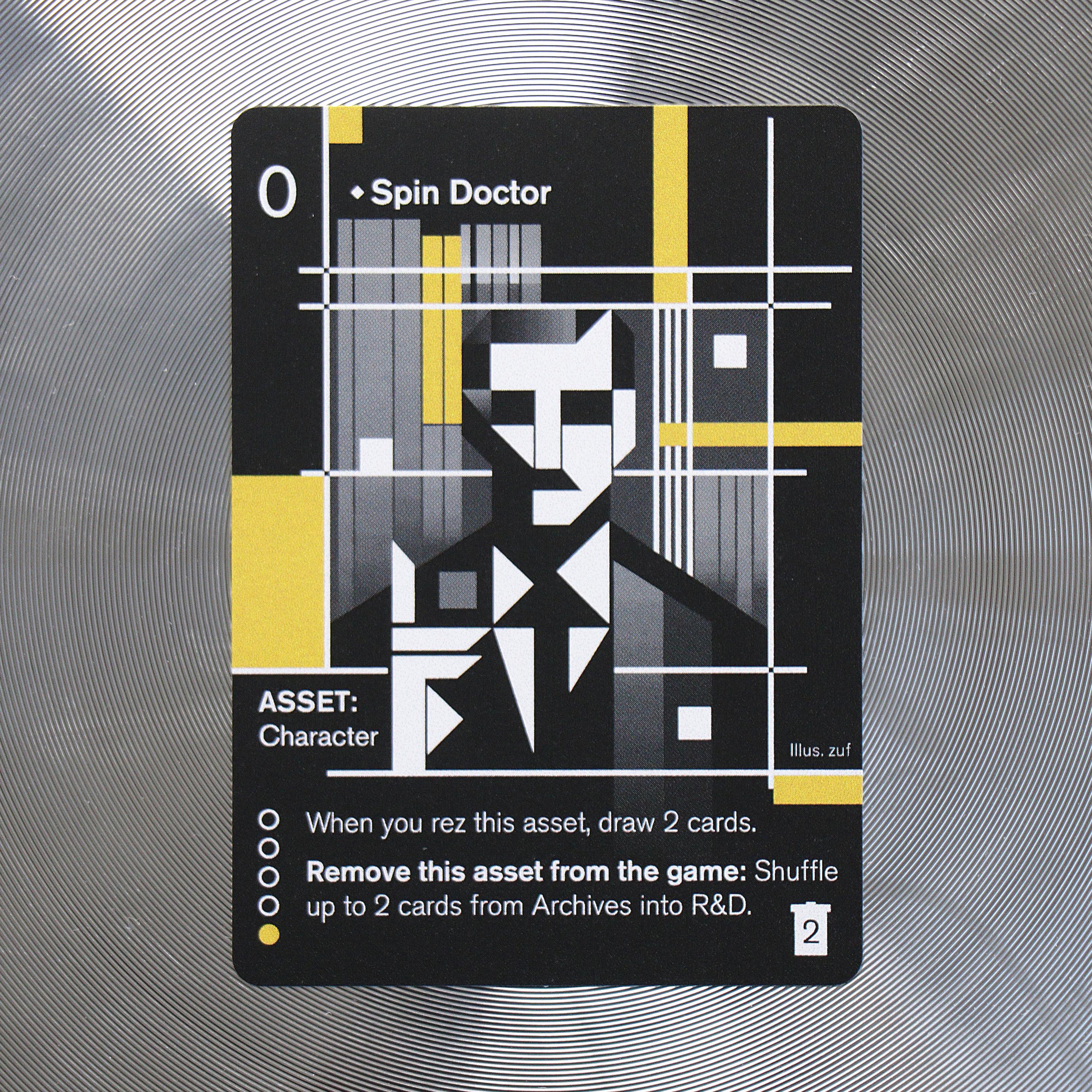 Spin Doctor Netrunner Alt Art Playset 3 Cards Alternative Custom ...