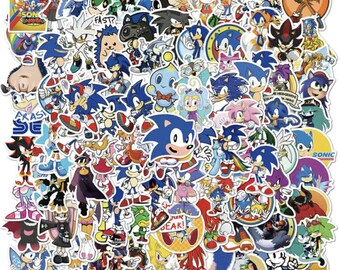 Sonic Laptop Sticker - Etsy