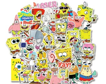 Stickers Spongebob - Etsy