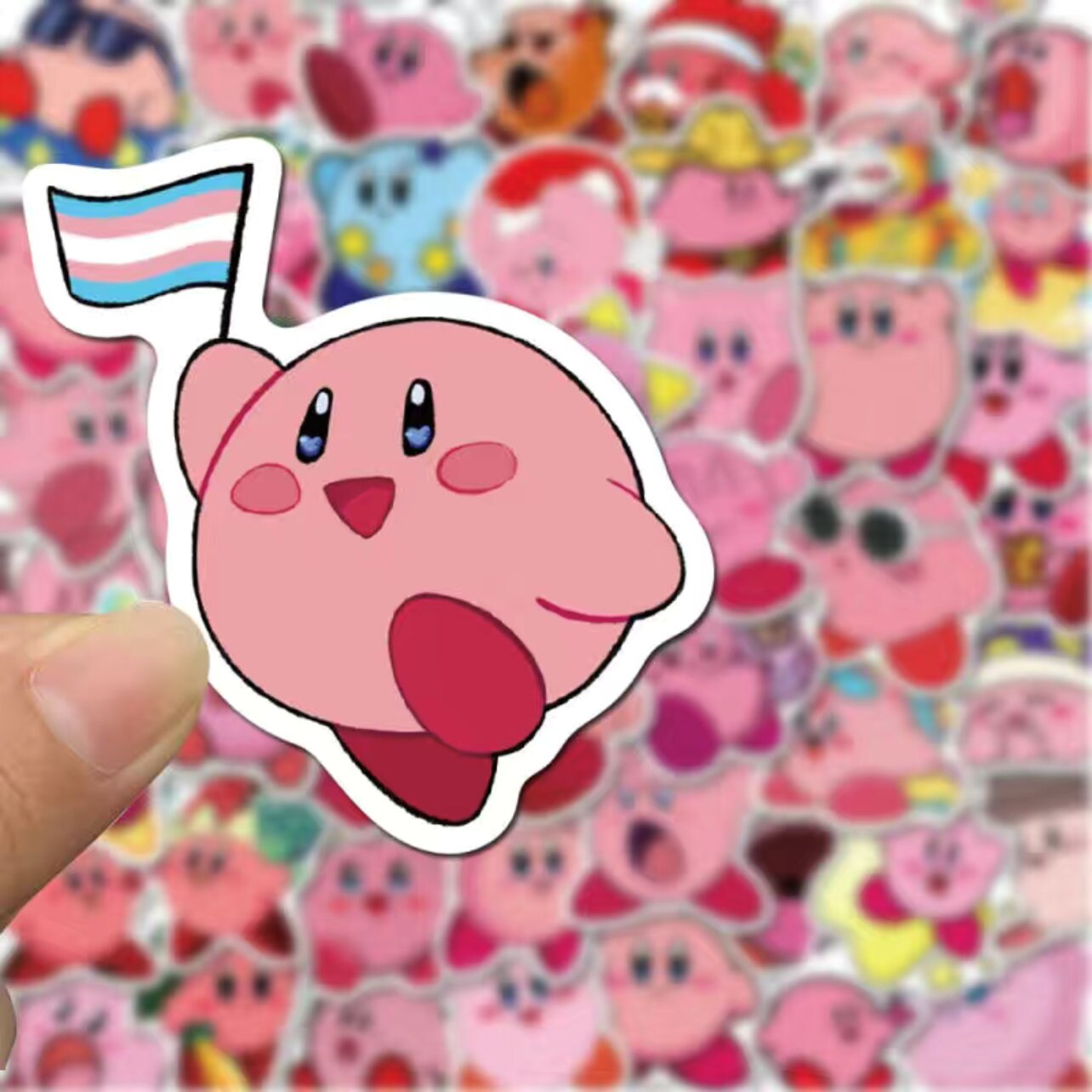 KIRBY Stickers Gamer Stickers Vinyl Stickers 10-50 Pcs - Etsy