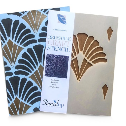 ART DECO FAN Stencil - Etsy