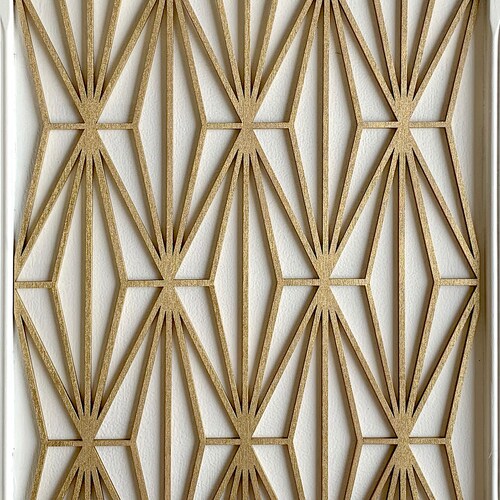 VICTORIOUS Wooden Inlay Only Panel for Furniture. Art Deco - Etsy