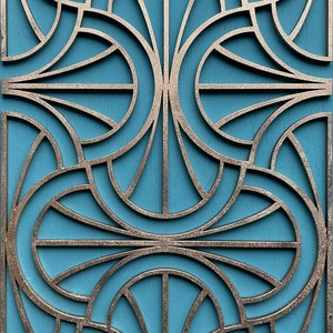 Deco Arches Wooden Inlay Panel: Self Adhesive Furniture Stencil - Etsy