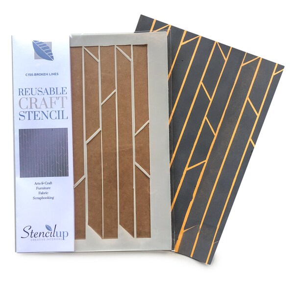 Lines Stencil - Etsy