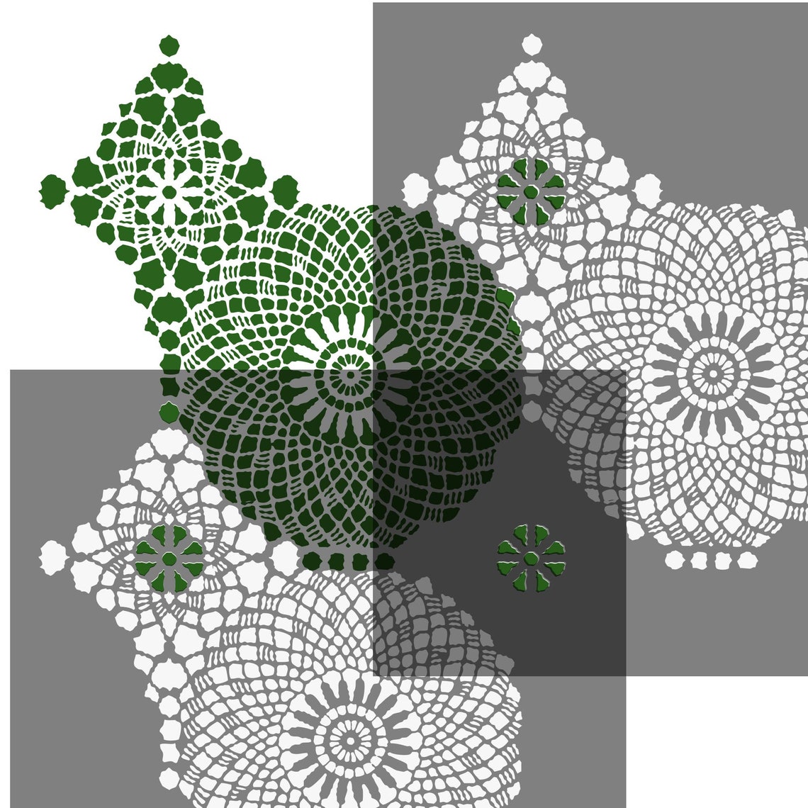 CIRCULAR VINTAGE Lace Stencil. Beautiful Traditional Lace - Etsy UK