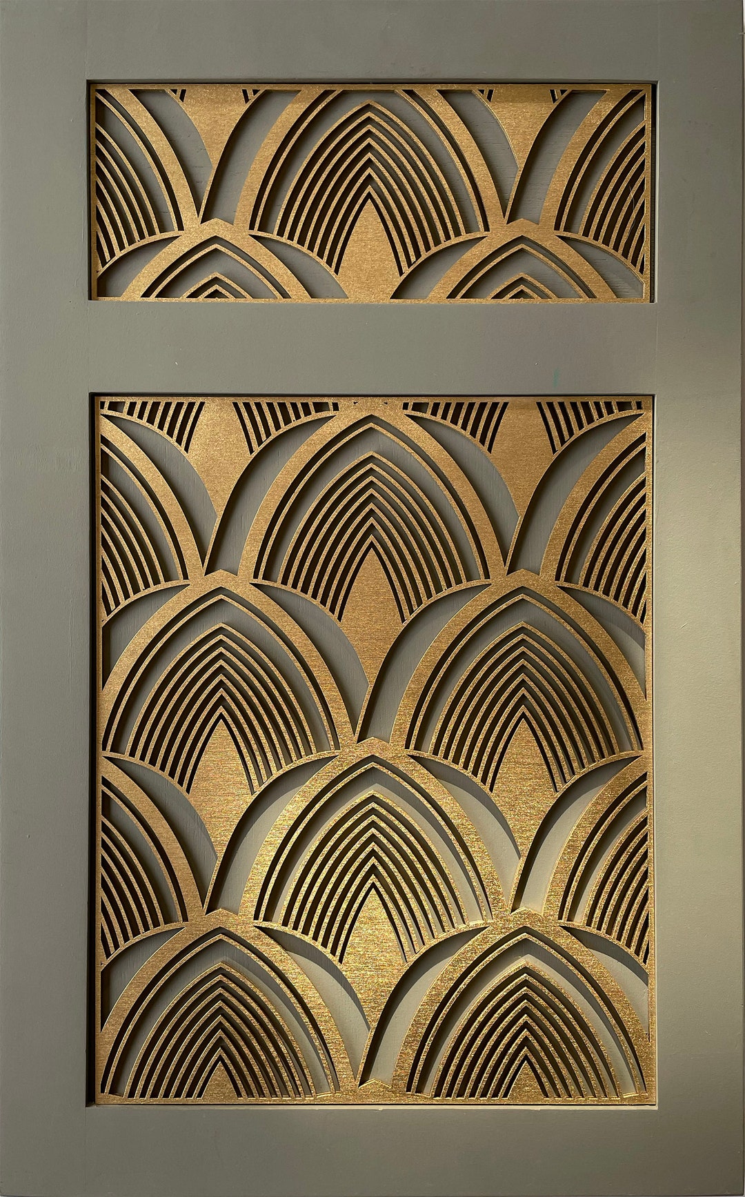 LIBERTY DECO Wooden Inlay Only Panel for Furniture. Art Deco Panel From ...