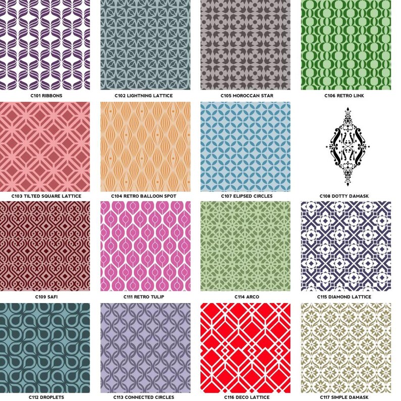 DIY Stencil Cushion Kit: Organic Cotton Cover, Craft Gift - Etsy