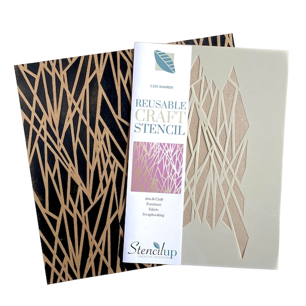 Geometric Stencil - Etsy