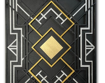 ARGYLE Multi Layered Wooden Inlay Only Panel for Furniture. | Etsy