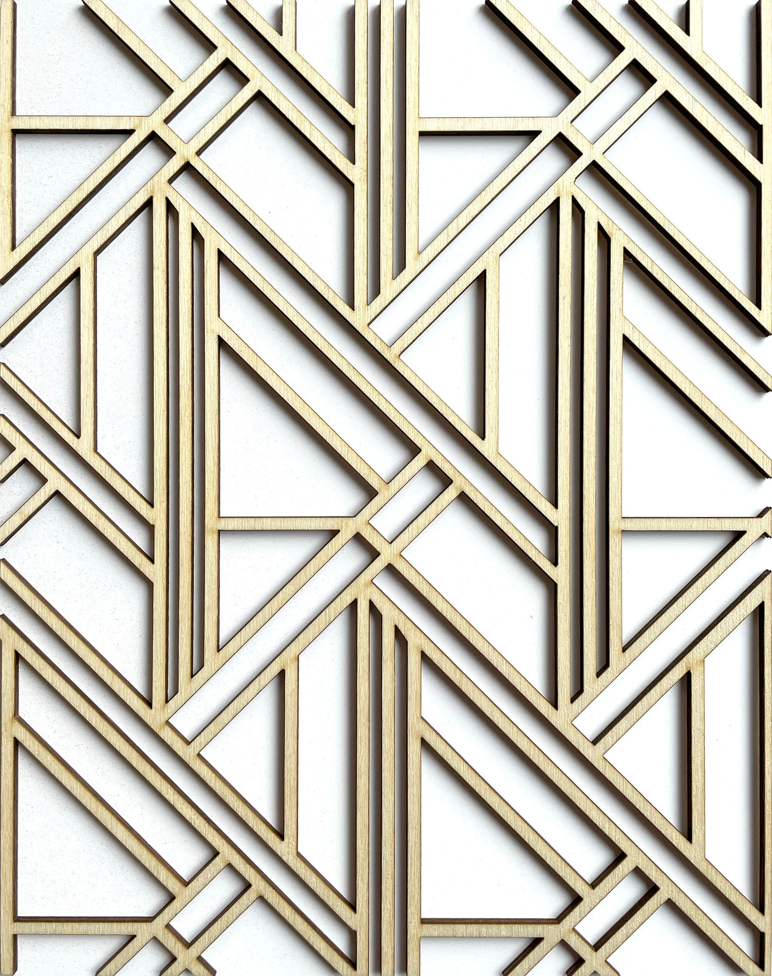 GEO LATTICE Wooden Inlay Only Panel for Furniture. Made by - Etsy