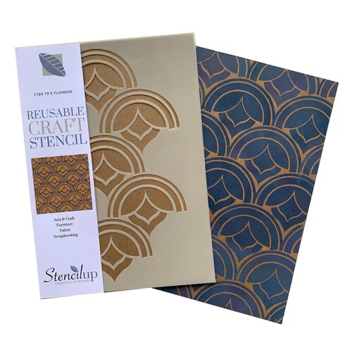 Chevrons Craft Stencil to Create a Geometric Pattern - Etsy