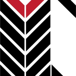 Chevrons Craft Stencil to Create a Geometric Pattern - Furniture ...